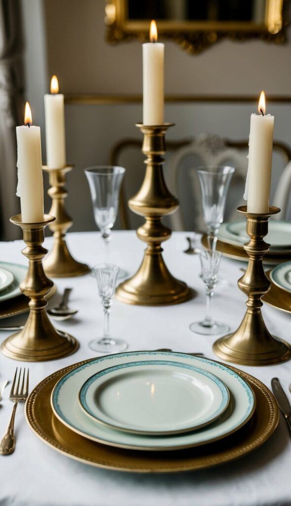 10 Vintage Table Settings You Can Recreate at Home for Your Next Dinner Party - Inspired Tables