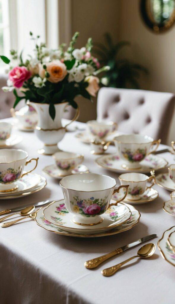 10 Vintage Table Settings You Can Recreate at Home for Your Next Dinner ...